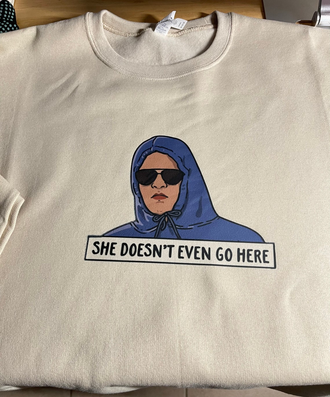 She Doesn’t Even Go Here Sweater - Etsy