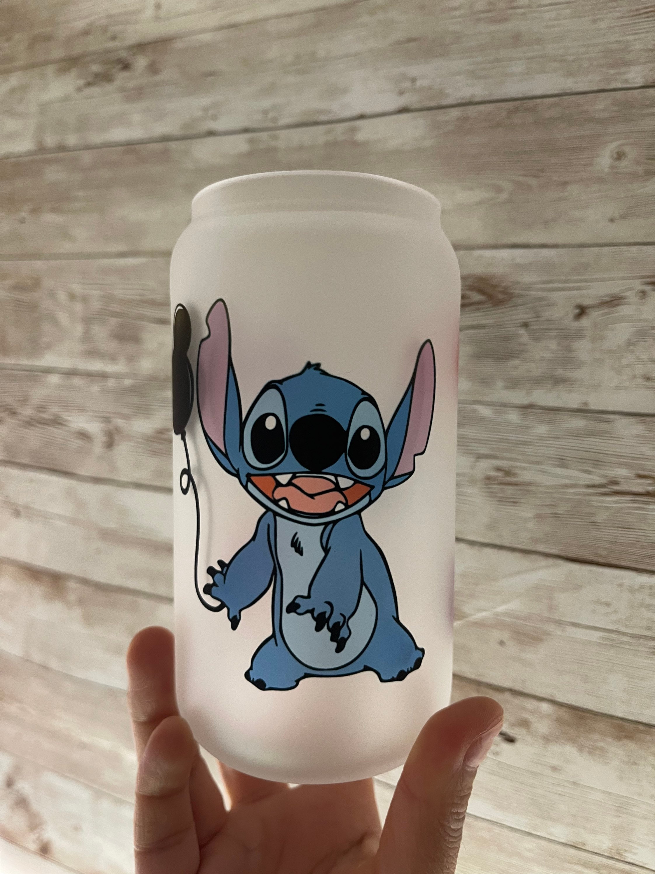 Stitch Glass Cup - Etsy
