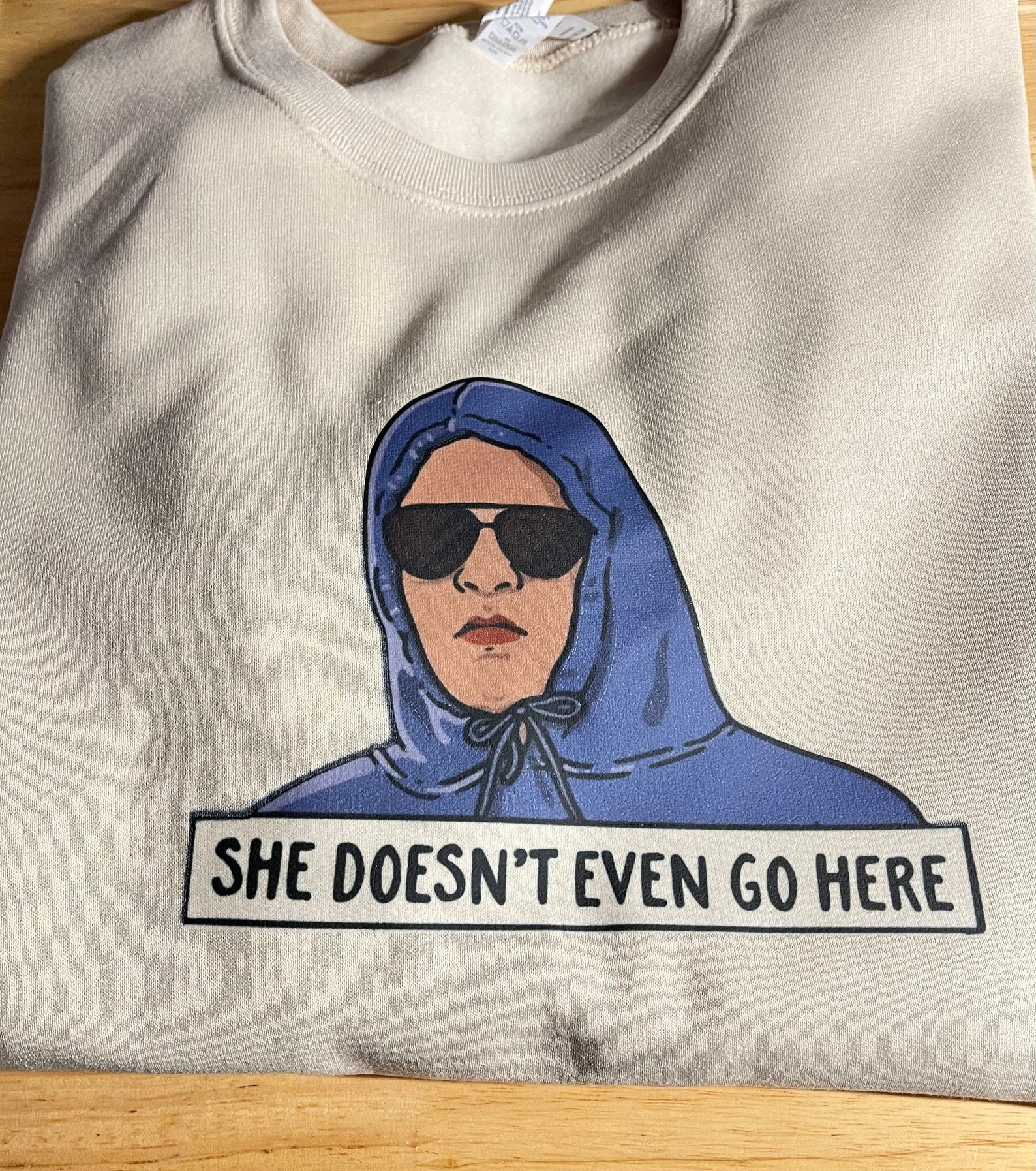 She Doesn’t Even Go Here Sweater - Etsy