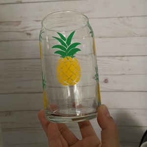 Glass Cup Pineapples - Etsy