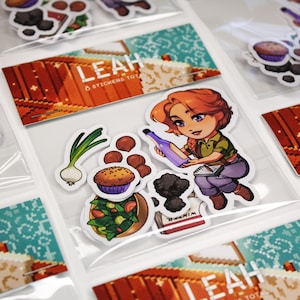 Leah Sticker Pack | Stardew Valley - Etsy
