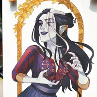 FCG - Critical Role (bells Hells) - Art Print - Etsy