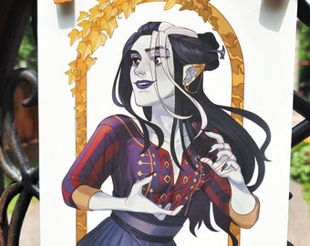 Bells Hells critical Role Tattoo Flash Sheet Art Print - Etsy