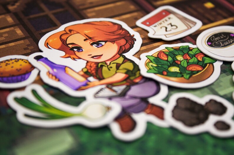 Leah Sticker Pack | Stardew Valley - Etsy