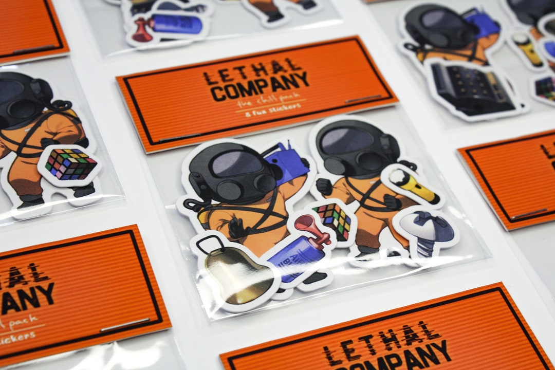 Lethal Company Chill Sticker Pack - Etsy