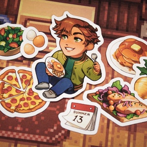 Alex Sticker Pack | Stardew Valley - Etsy