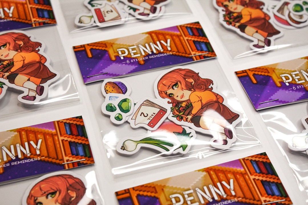 Penny Sticker Pack | Stardew Valley - Etsy