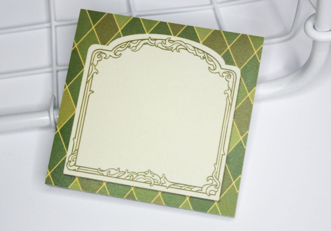 Emerald Sticky Notes - Etsy