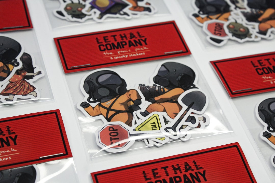 Lethal Company Panic Sticker Pack - Etsy