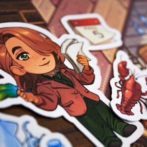 Elliott Sticker Pack | Stardew Valley - Etsy