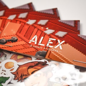 Alex Sticker Pack | Stardew Valley - Etsy