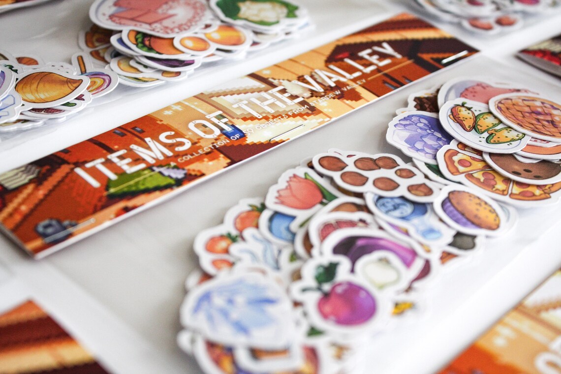 Stickers of the Valley | Stardew Valley - Etsy
