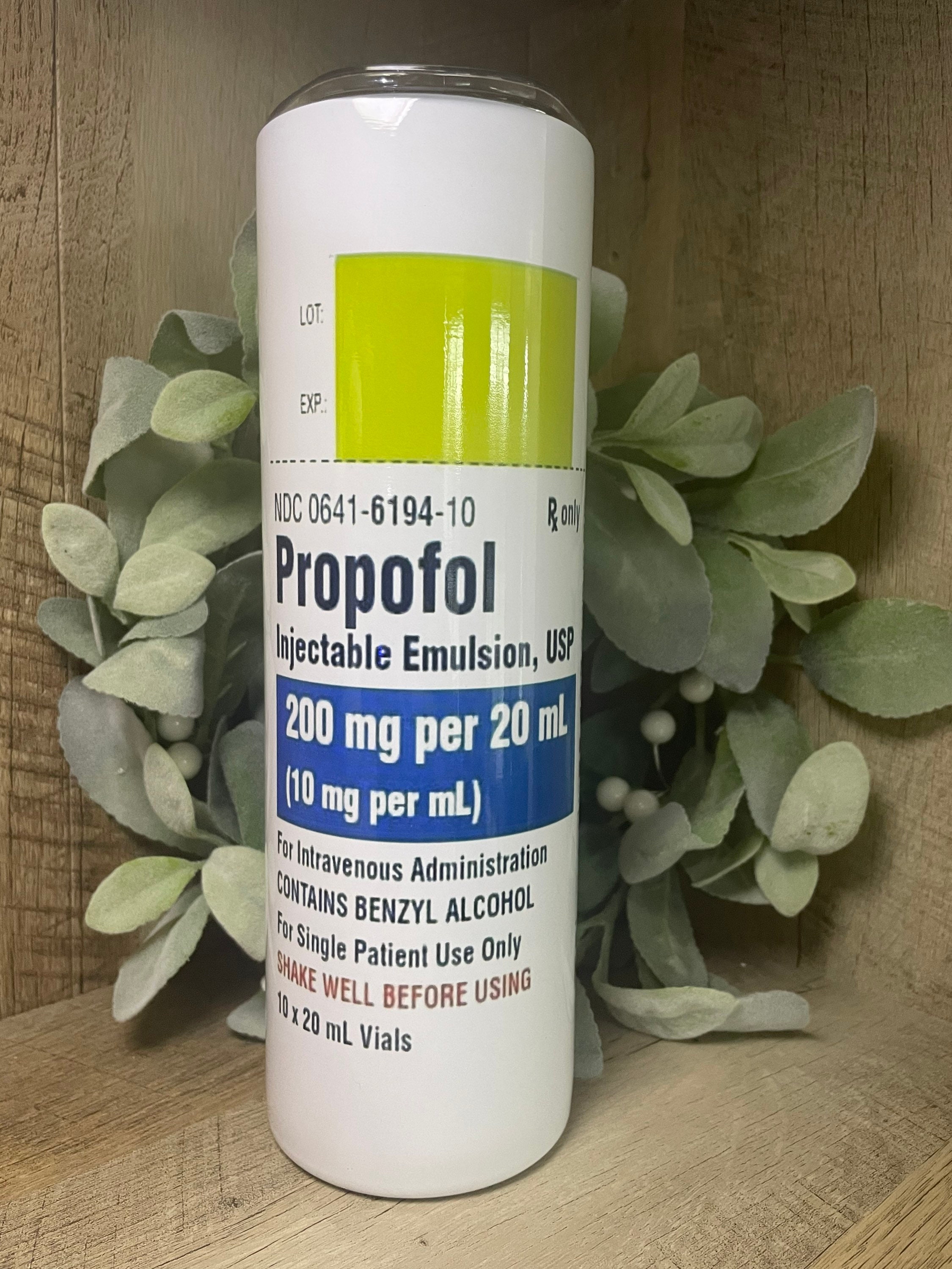 Propofol Sublimation Tumbler - Etsy