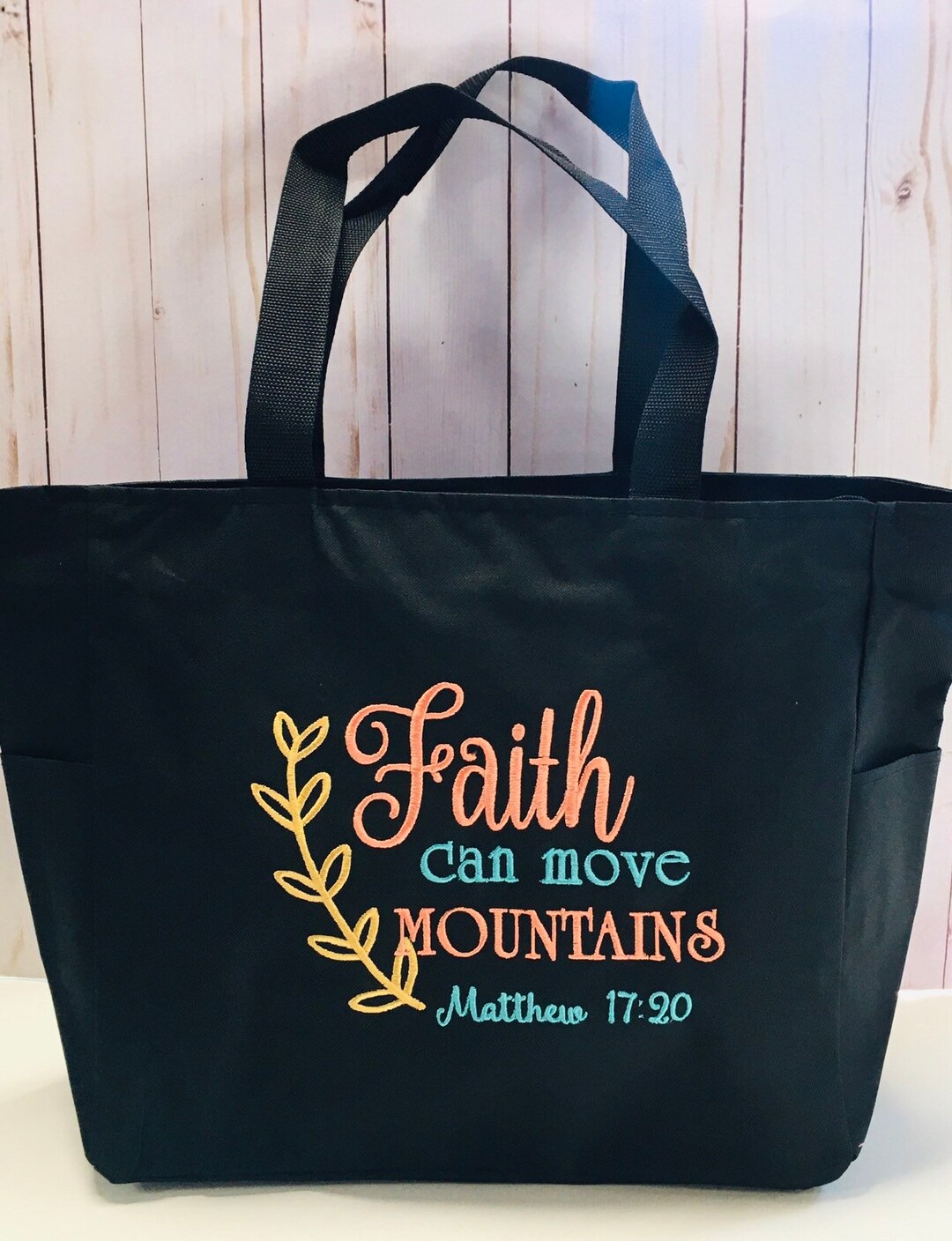 Personalized Bible Verse Tote Bag/mother's Day Gift/birthday Gift ...