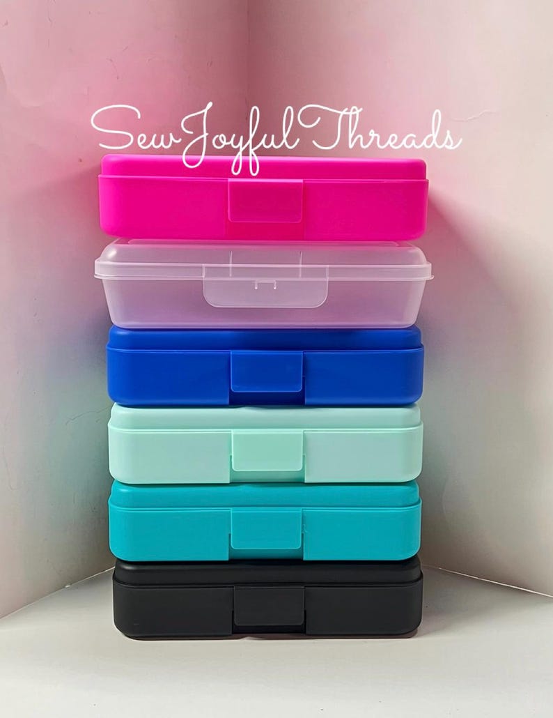 Personalized Kids School Pencil Box Case/art Supplies Sticker Box ...