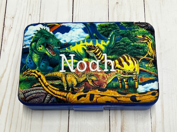 Personalized Kids School Pencil Box Case/art Supplies Sticker - Etsy