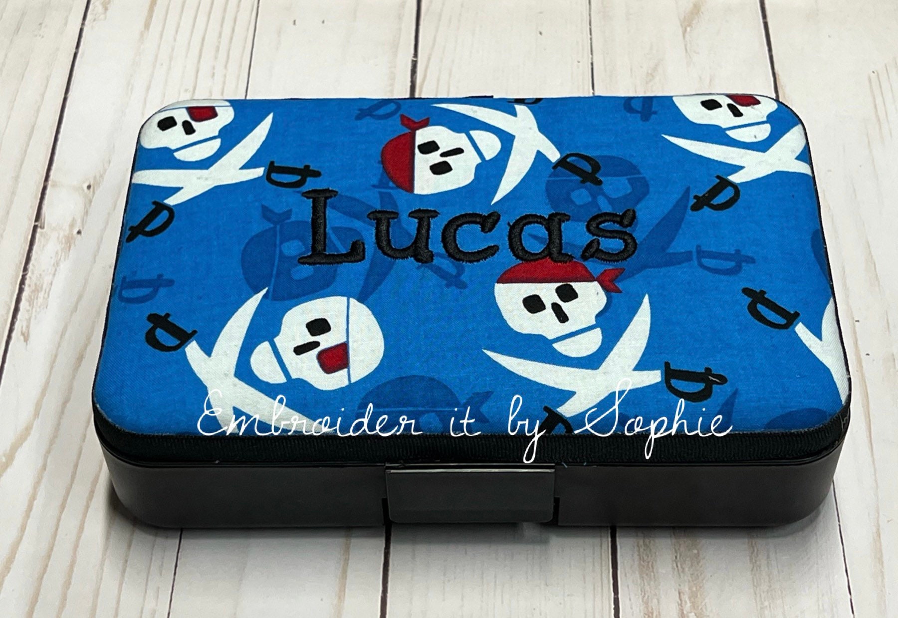 Personalized Kids School Pencil Box Case/art Supplies Sticker - Etsy