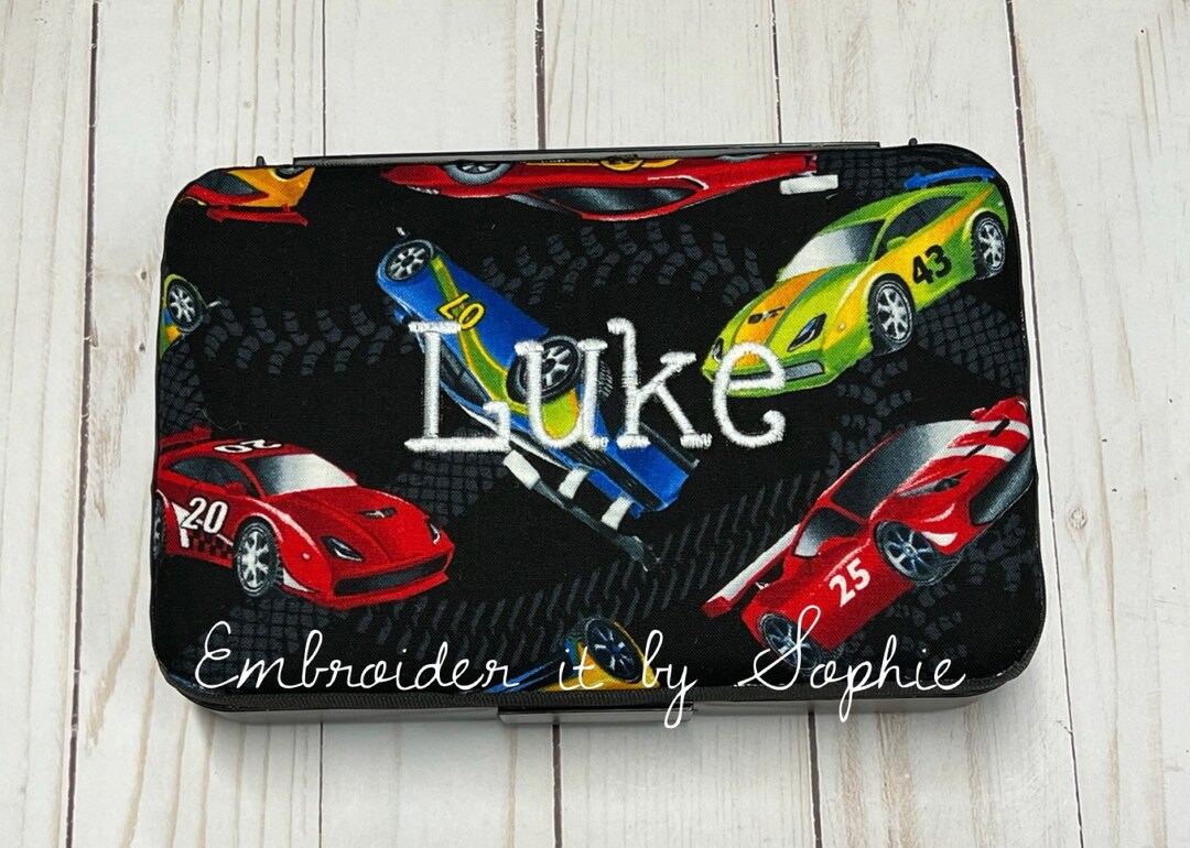 Personalized Kids School Pencil Box Case/art Supplies Sticker Box ...