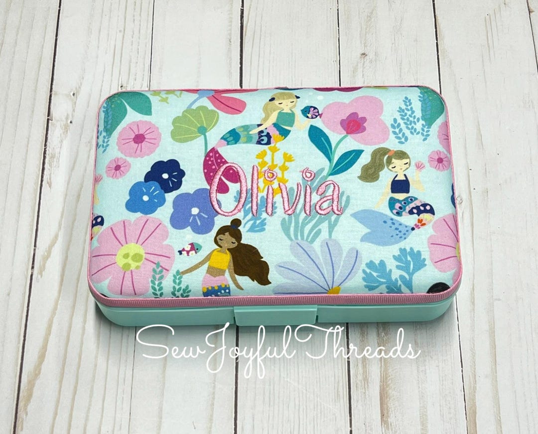 Personalized Kids School Pencil Box Case/art Supplies Sticker Box ...