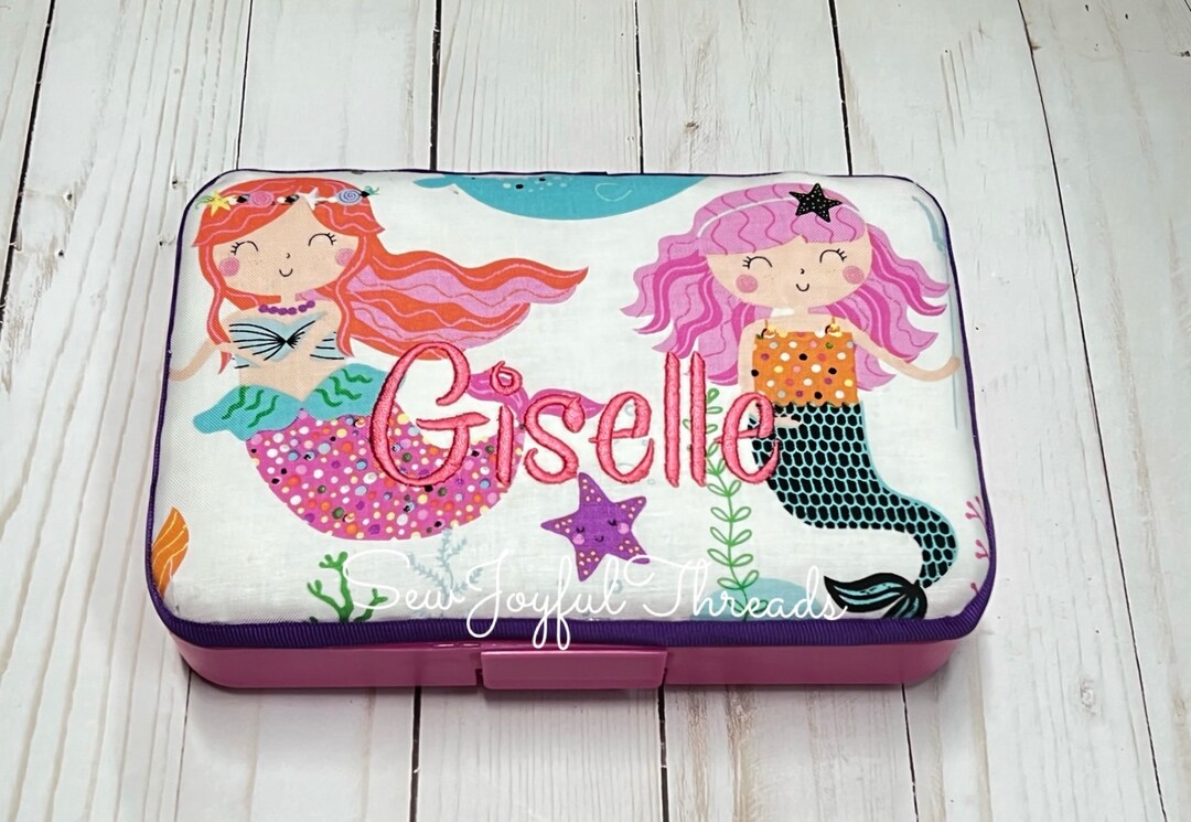 Personalized Kids School Pencil Box Case/art Supplies Sticker Box ...