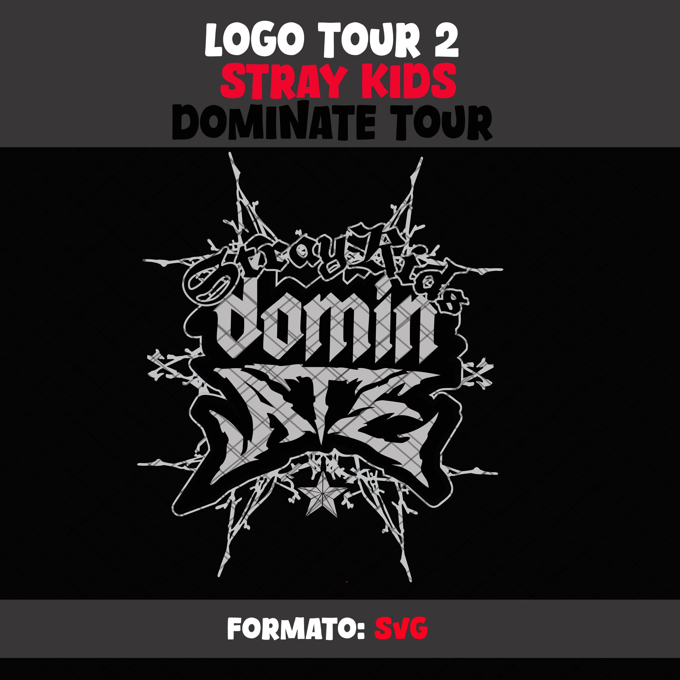 Vector Logo Stray Kids Dominate Tour Design 2 - Etsy