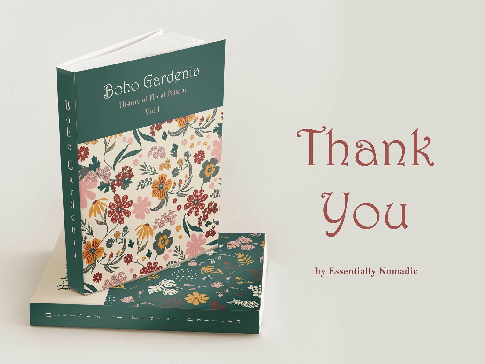 Floral Digital Paper Boho Flowers Seamless Pattern Floral - Etsy