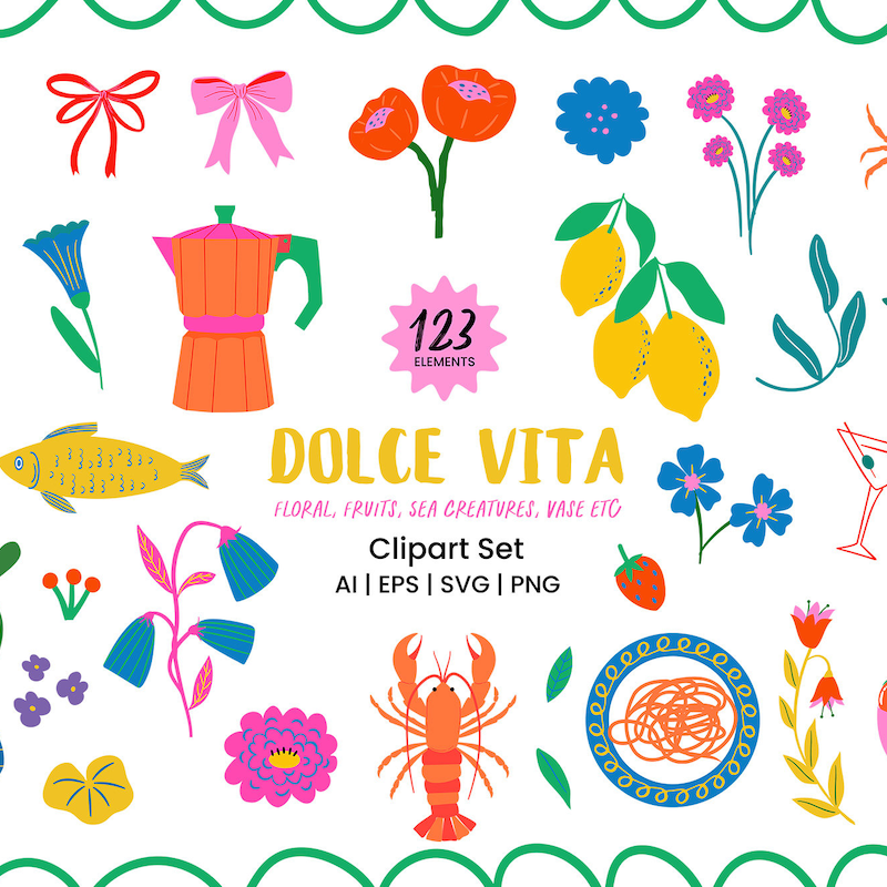 Italy Cute Background - Etsy