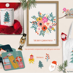 Christmas Nutcracker Clipart Set,christmas Digital Paper,ballet Fairy ...