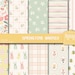 Easter Seamless Digital Paper, Pastel Spring Patterns, Bunny & Egg ...