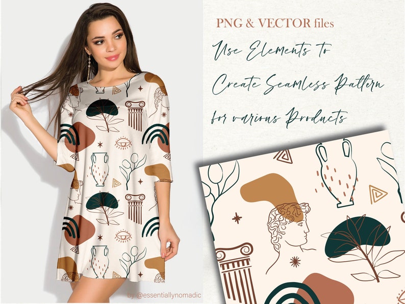 Ancient Greece Clipart Set Mythology Clipart Vector-antiquity - Etsy