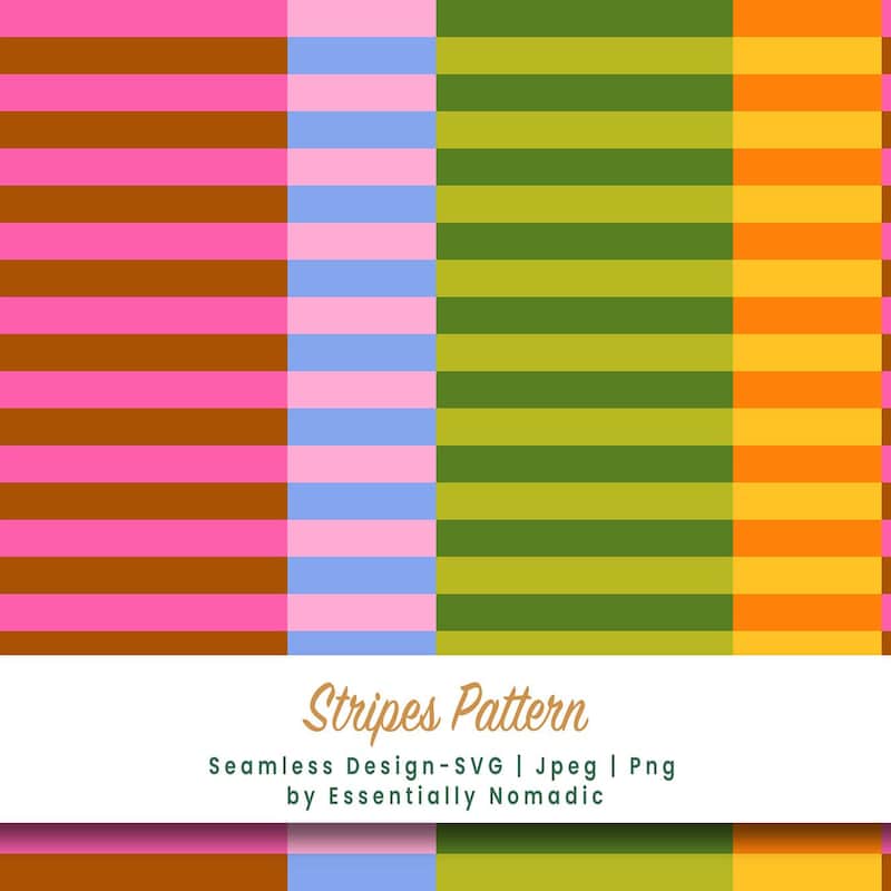 Stripe Fabric Funky - Etsy