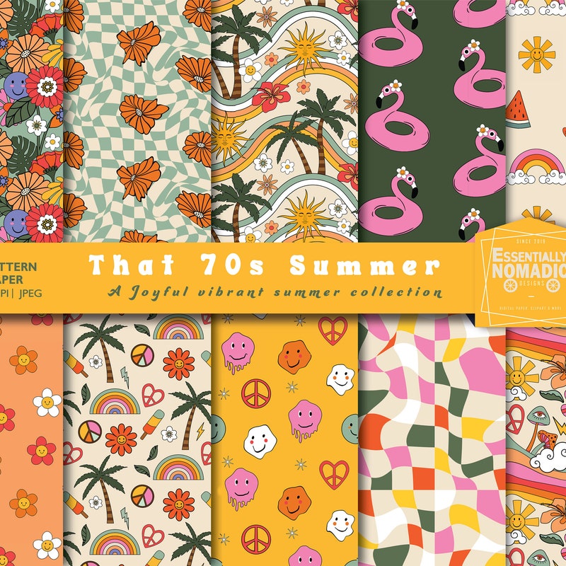 Groovy Fabric - Etsy