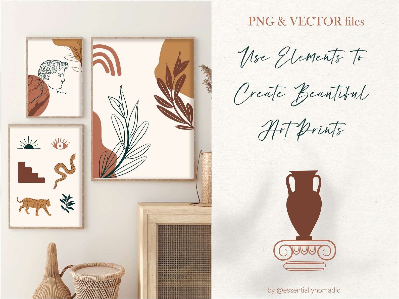 Ancient Greece Clipart Set, Mythology Clipart Vector-antiquity Roman ...