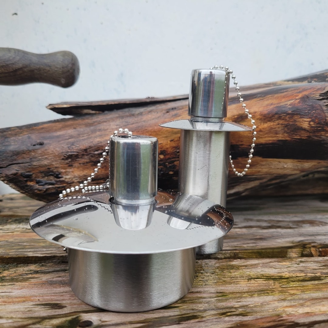Oil Lamp Insert - Oil Reservoir - Made of Stainless Steel in 2 Sizes - Etsy