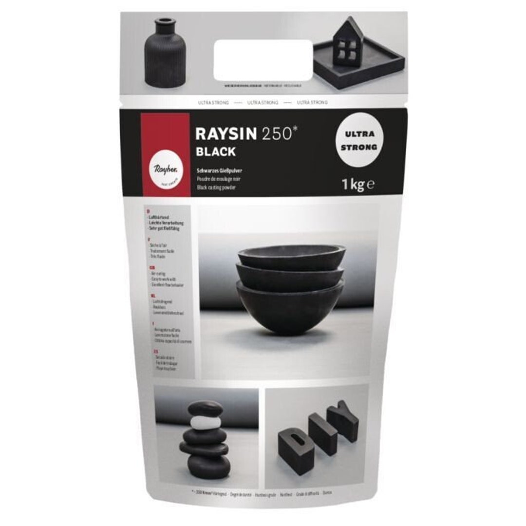 RAYHER Casting Powder Raysin 250 Black 1kg/4kg Bag - Etsy