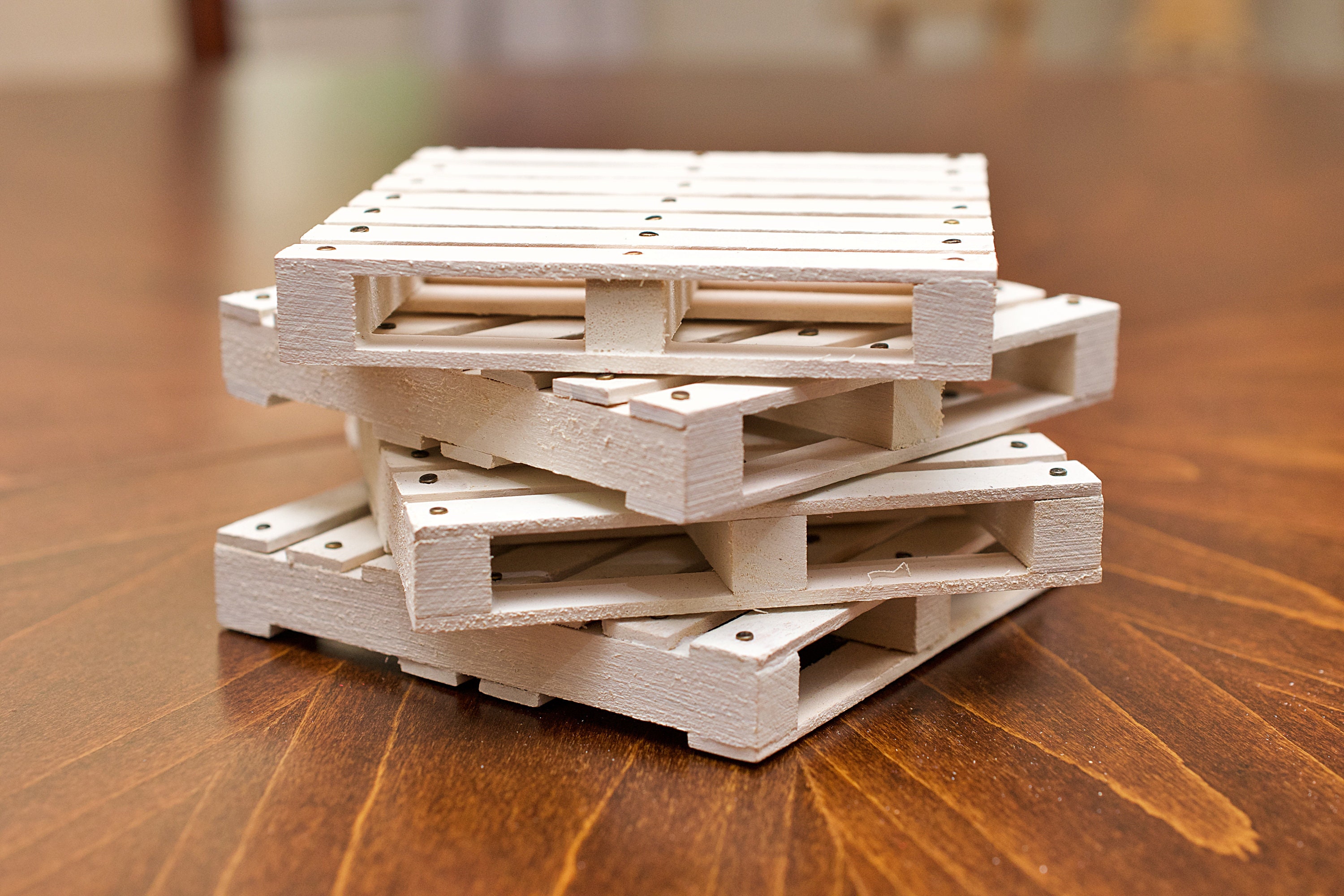 Rustic Farmhouse Mini Pallet Coasters - Etsy