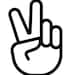 Peace Hand SVG Peace Sign Retro Smile Positive Instant Digital Download ...