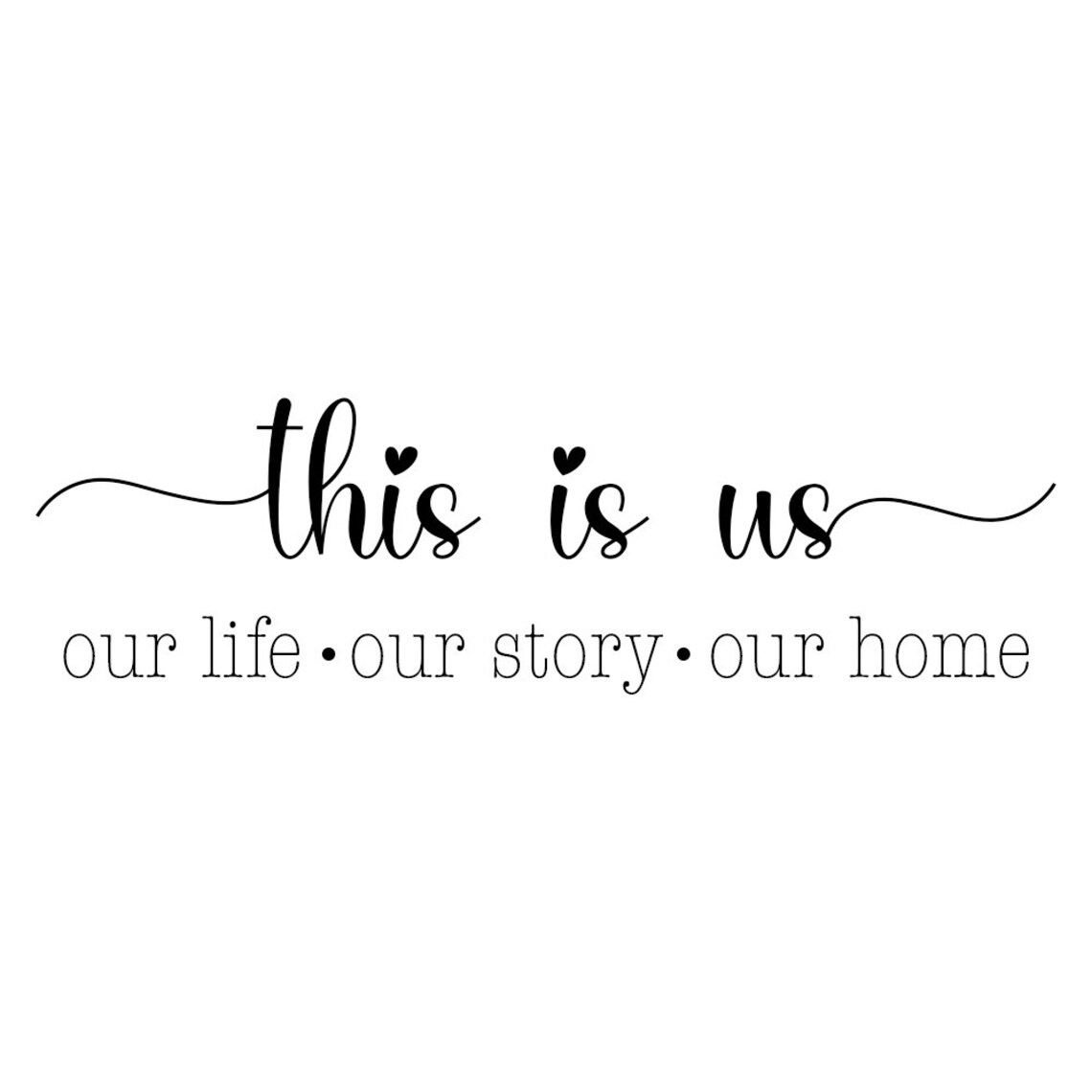 This is Us SVG Family Digital Download PNG JPG Home Decor Cut File - Etsy