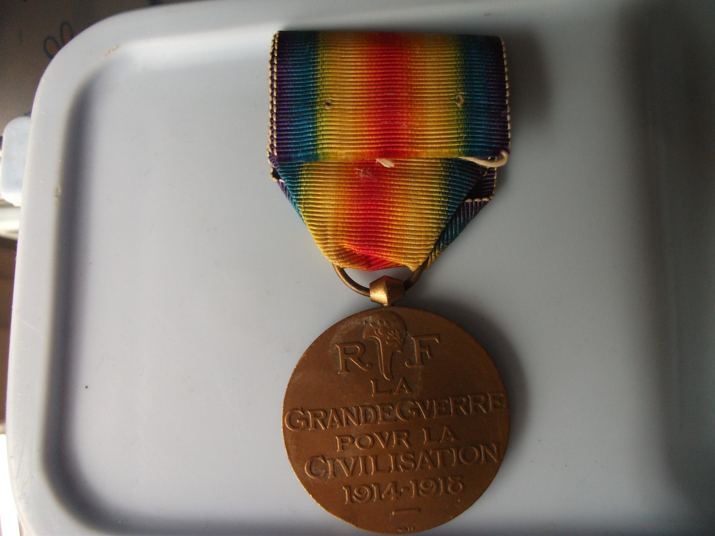 Old French Military Medal - Etsy