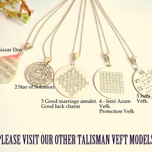 Allah Name Disc Necklace, Islamic God Plate Jewelry, Faith Religious ...