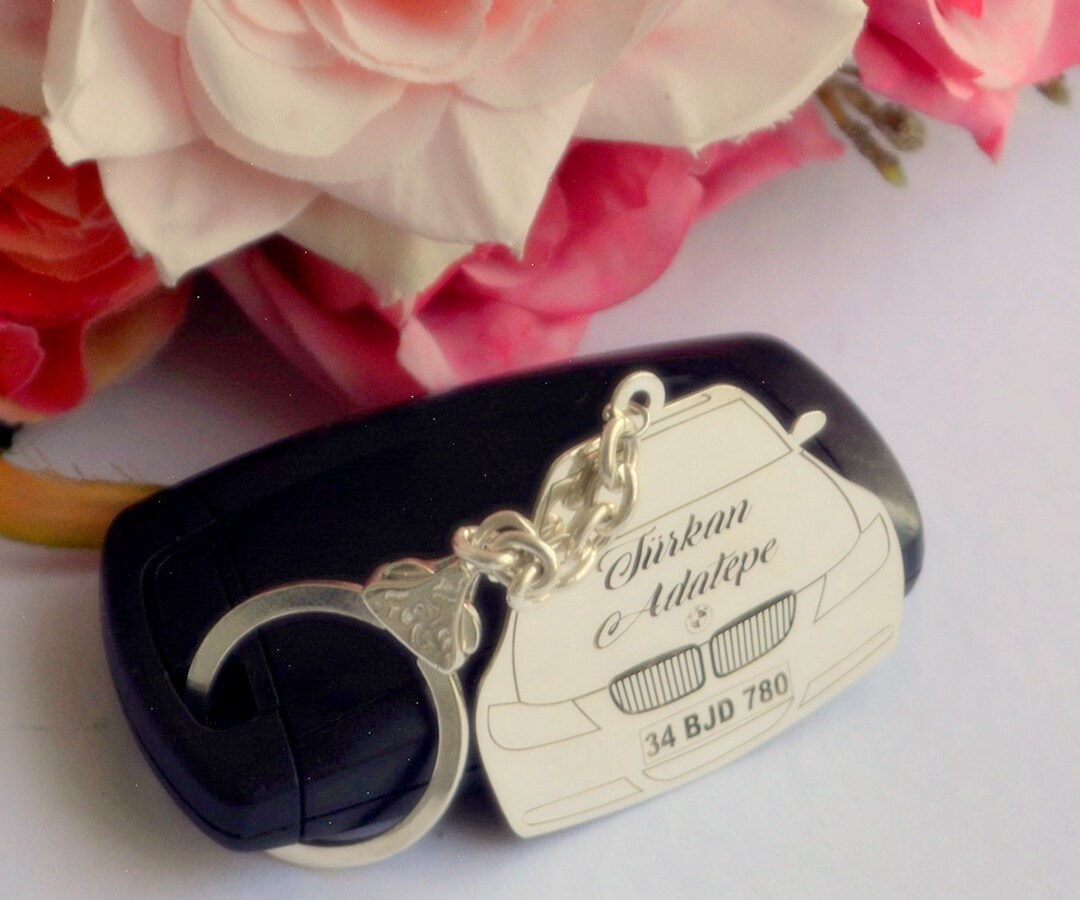 Car Personalized MIRROR HANGER, Luxury New Car Gift for Her, Customized ...