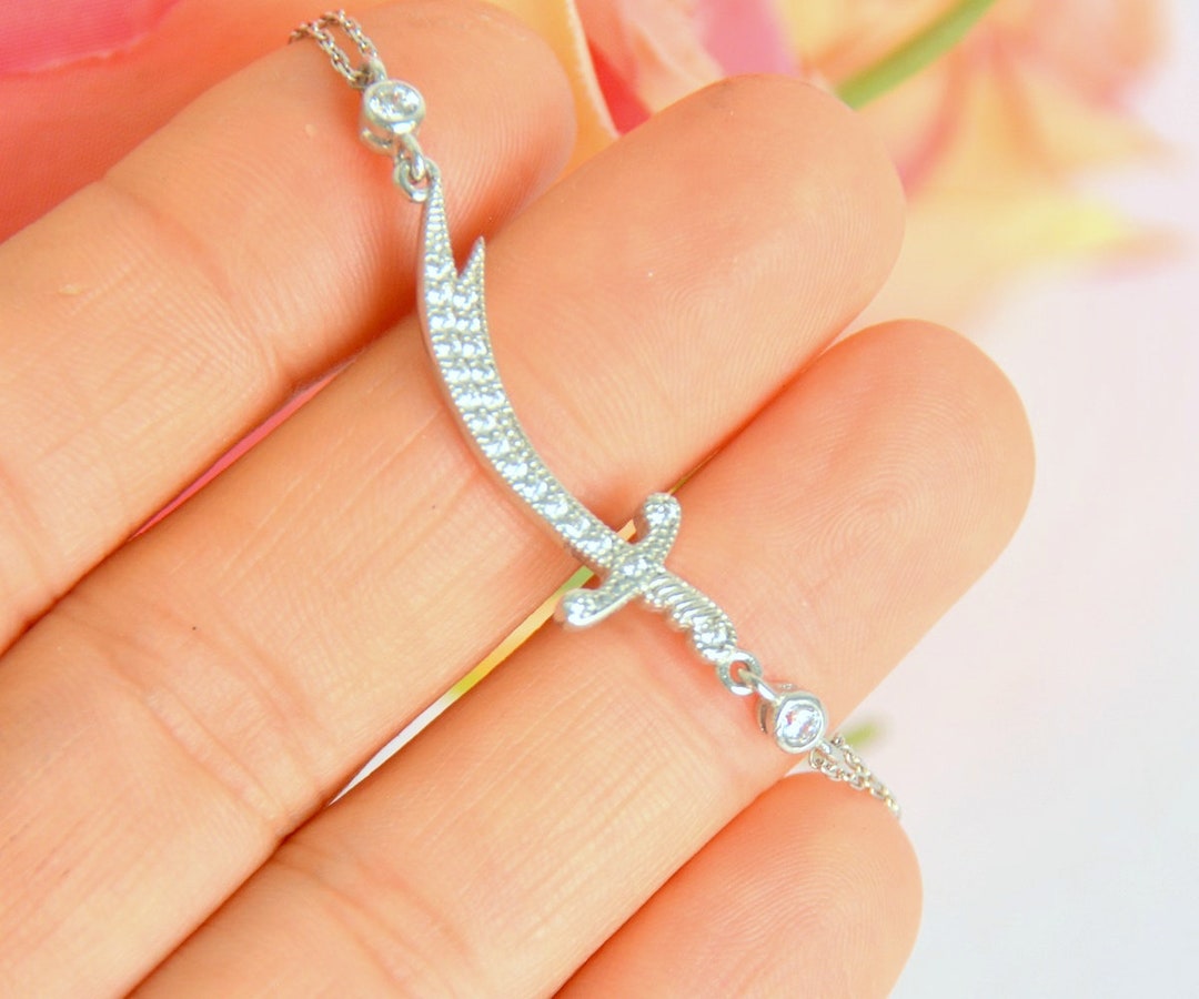 Silver SWORD Unisex BRACELET• Birthday Gift for Shia Muslim/ Zulfiqar ...