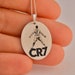 CRISTAINO RONALDO Silver NECKLACE, CR7 Gift, Cristiano Lover Gift, Hero ...