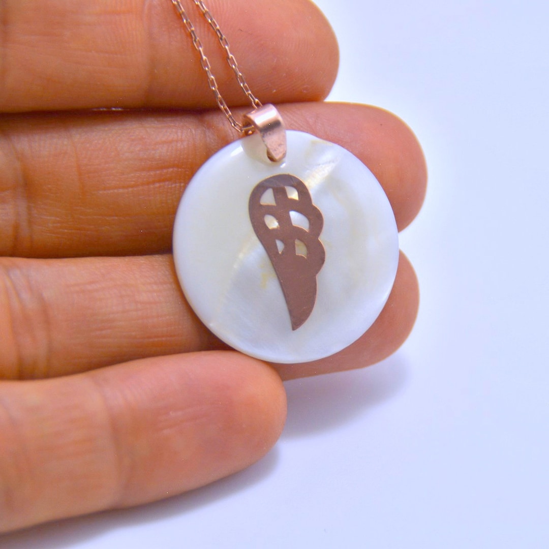 White Angel Wing Mother of Pearl Gemstone Silver Necklace - Etsy