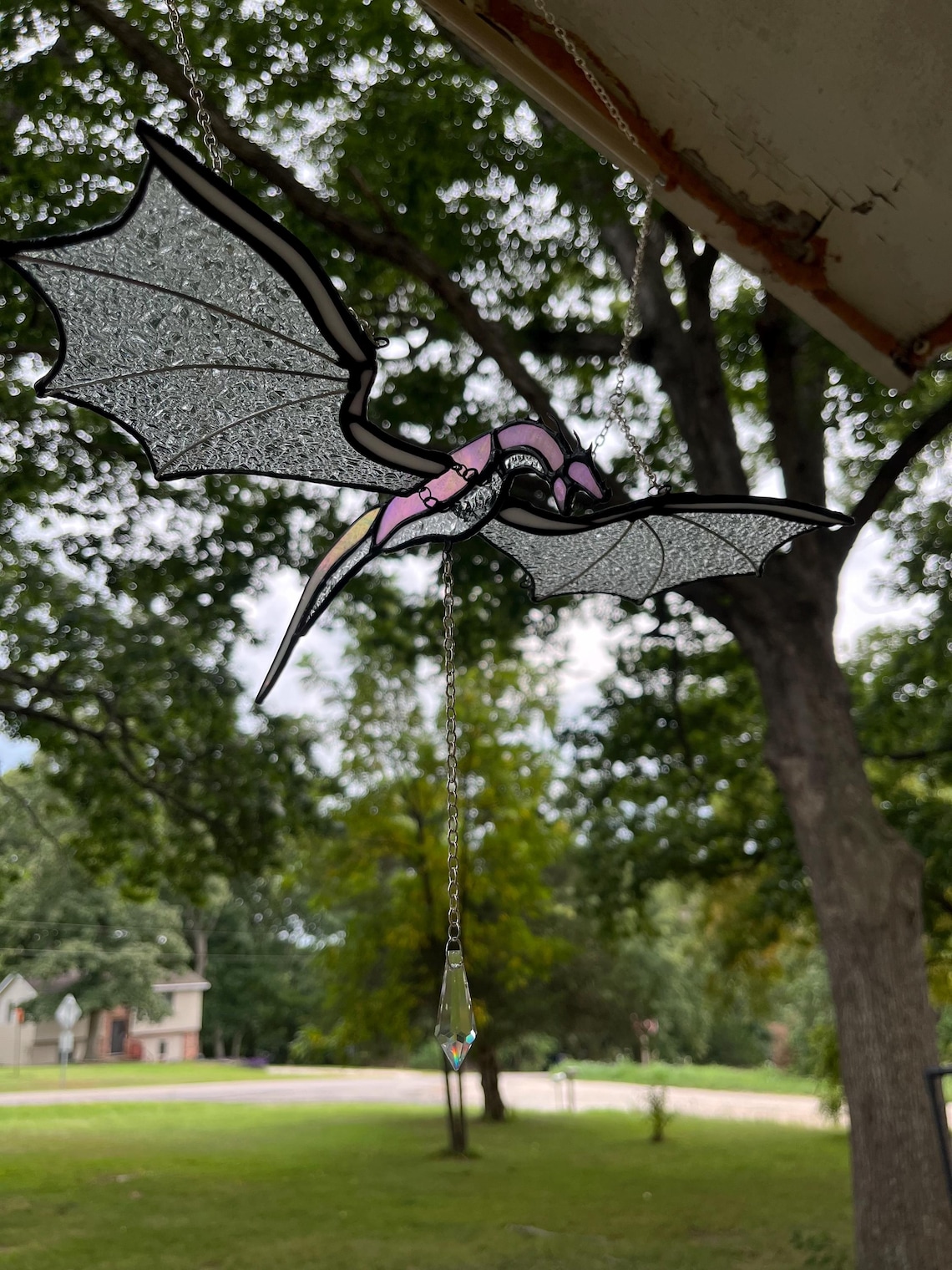 PATTERN!!! - Flying Dragon Stained Glass Pattern - Etsy