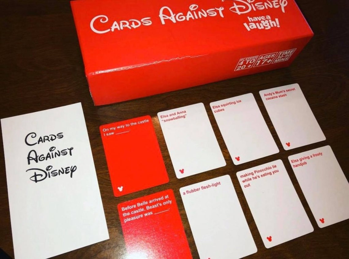 Cards Against Disney Party Game Etsy Cards Against Disney Party Game Etsy