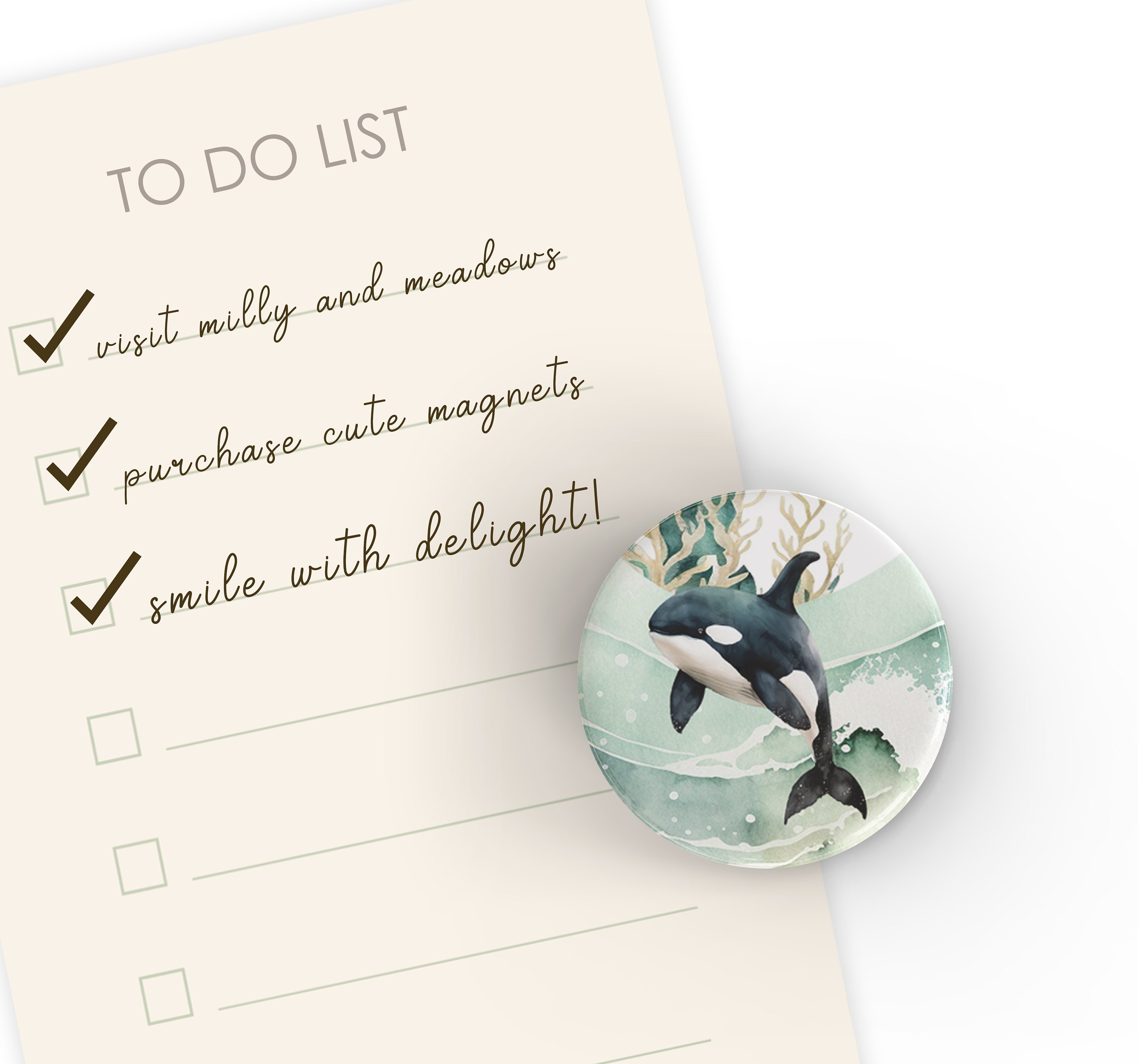 By the Sea Gift Magnets, Ocean Magnet Set, Beach Home Decor, Coastal ...