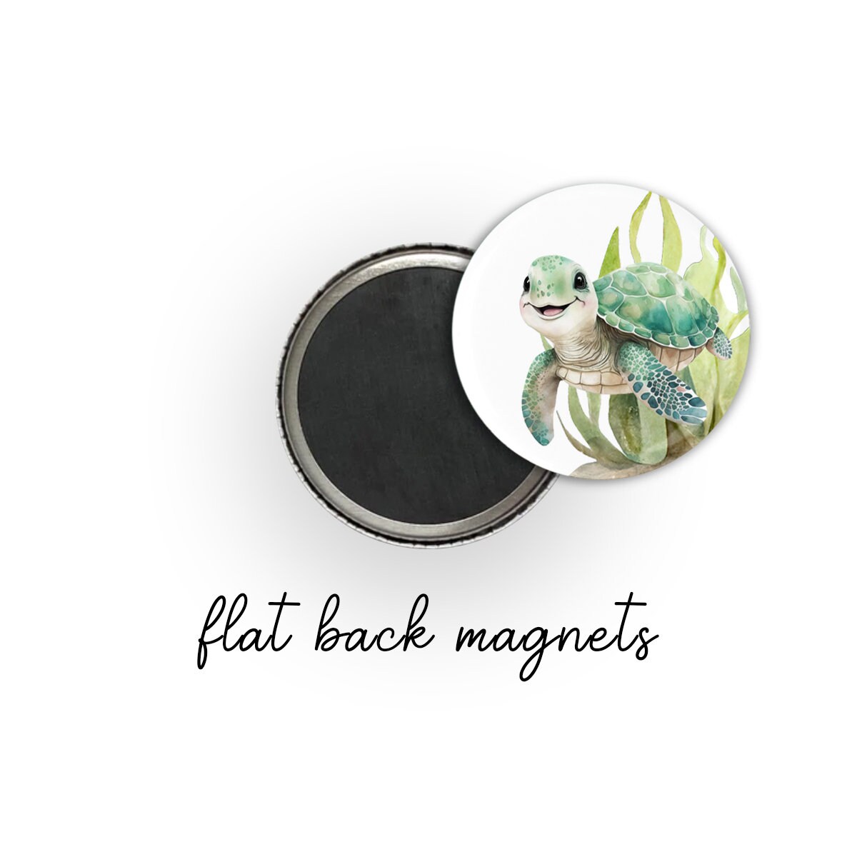 Under the Sea Gift Magnets, Ocean Magnet Set, Beach Home Decor, Coastal ...