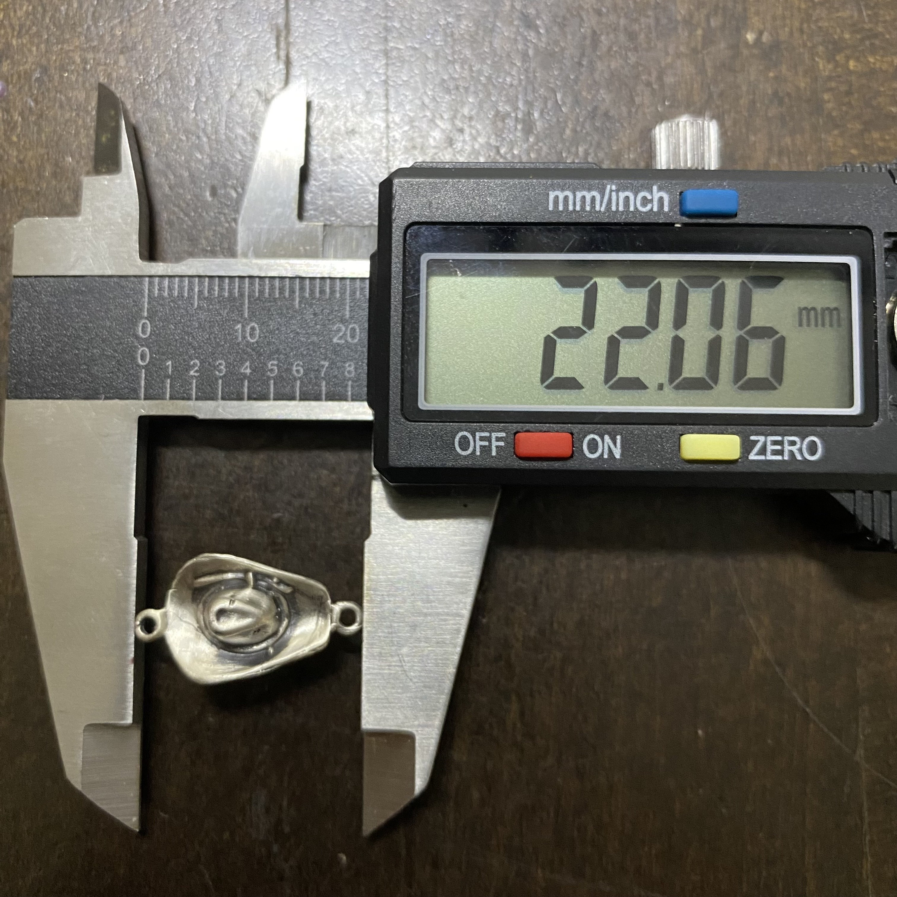 Cowboy Cowgirl Hat Connector. Sterling Silver - Etsy