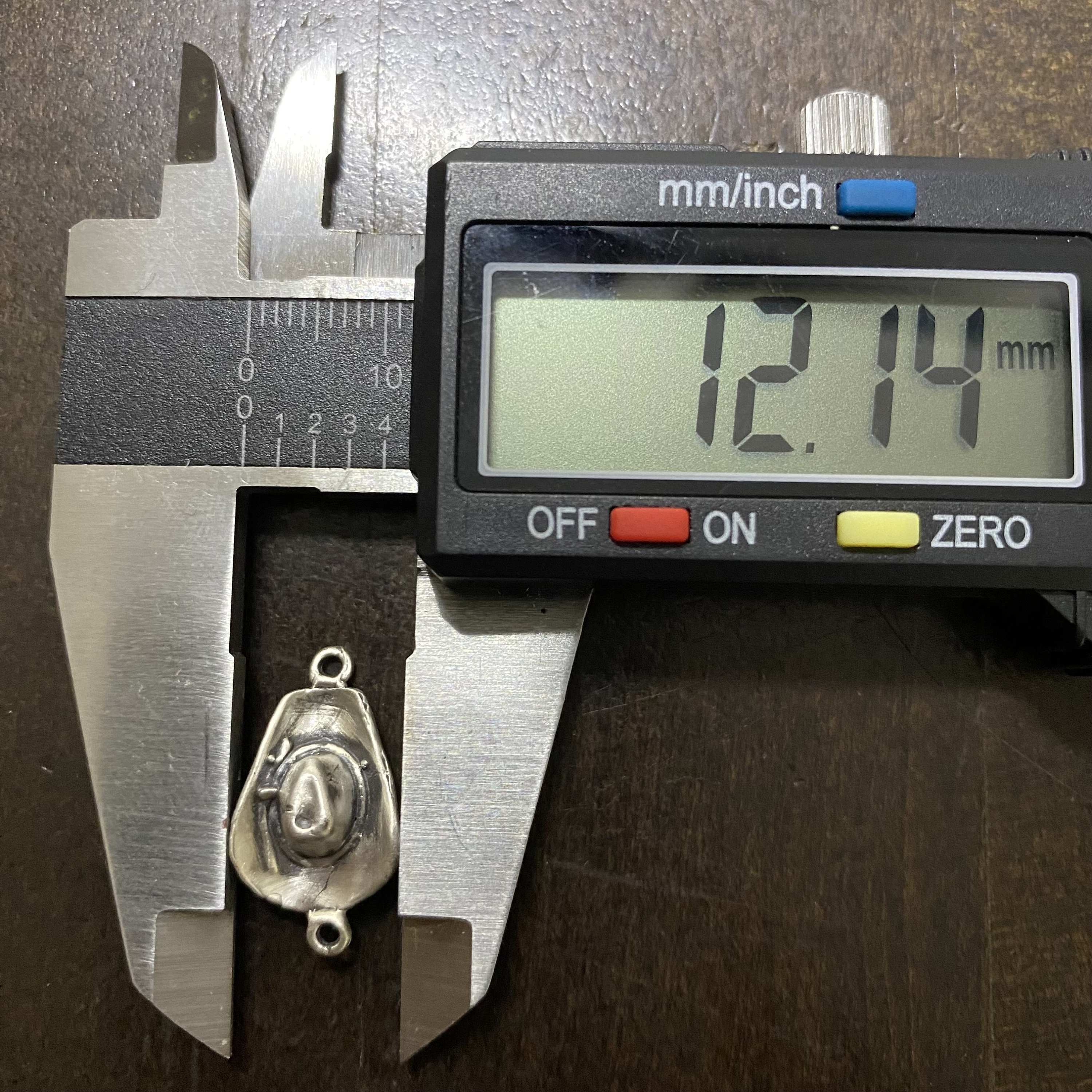 Cowboy Cowgirl Hat Connector. Sterling Silver - Etsy